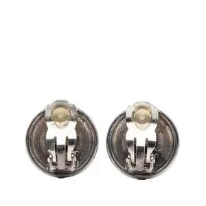 CHANEL | Jewelry | Chanel Cc Logo Clipon Earrings Silver 246739c67b ...